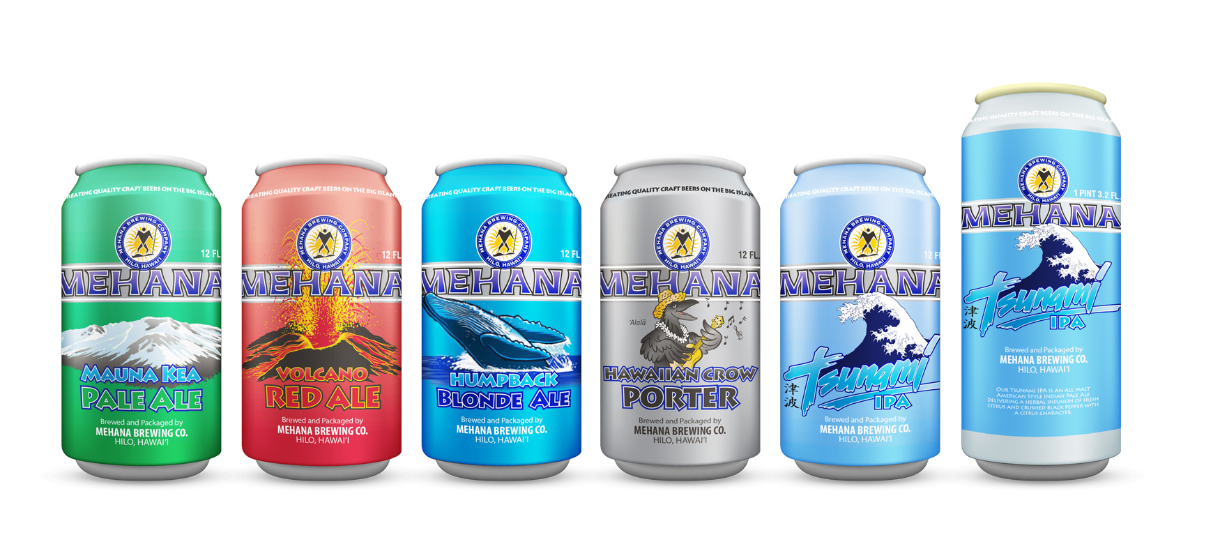 Mehana Brewing New Can Lineup | Beer In Hawaii